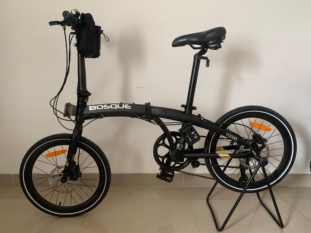 Sepeda Lipat - Element Folding Bike Ecosmo 8 Speed Edisi BOSQUE, Olah ...