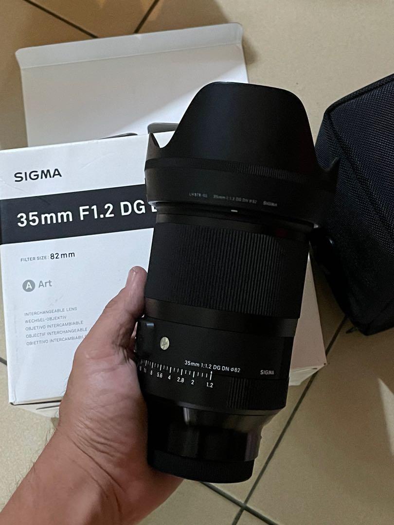 SIGMA ART FE 35mm f1.2 (SONY FE), Photography, Lens & Kits on Carousell