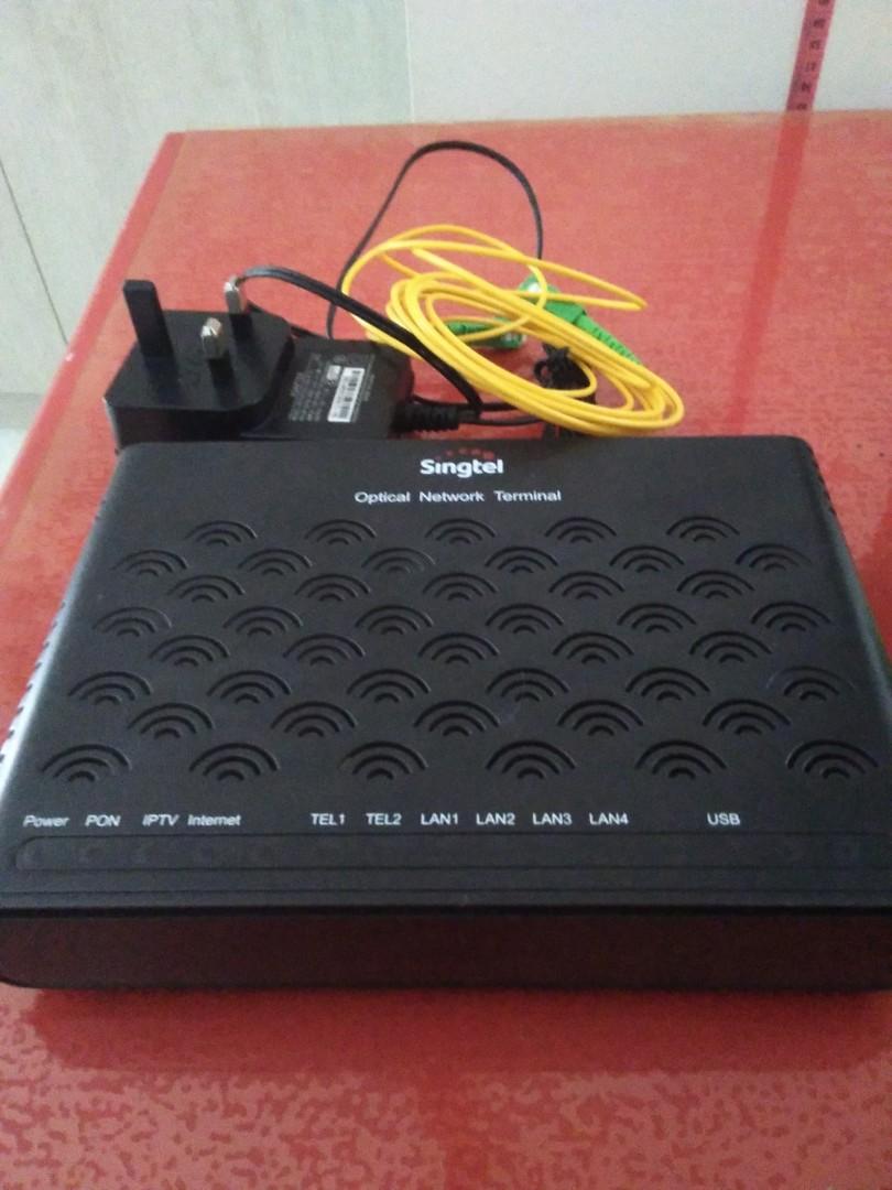 Singtel Optical / Fibre Modem, Computers & Tech, Parts & Accessories ...