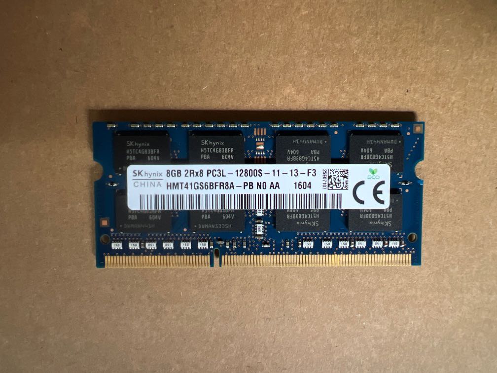 SK Hynix DDR3 8GB RAM for Laptop, Computers & Tech, Parts & Accessories ...