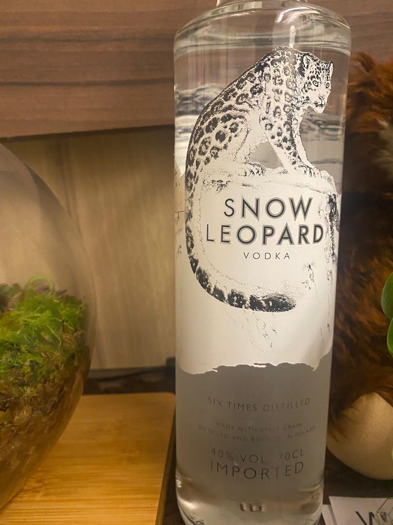Snow Leopard Vodka 70CL, Food & Drinks, Alcoholic Beverages on Carousell
