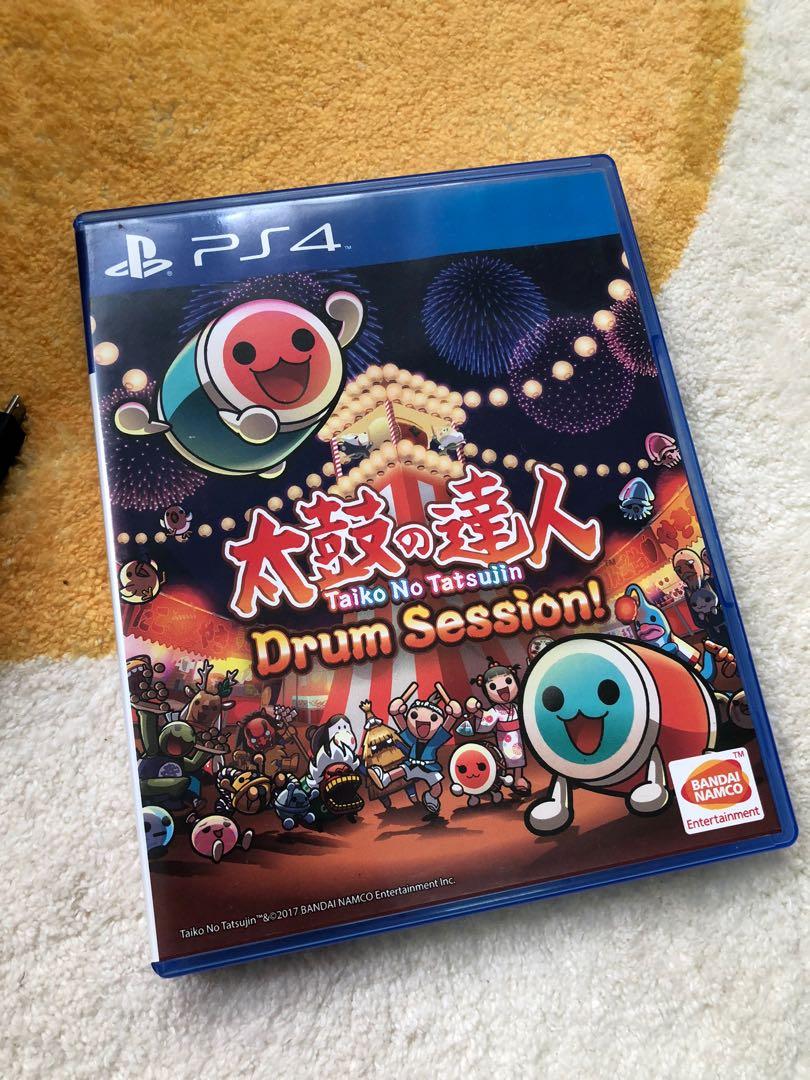 Sony PlayStation 4 PS4 Taiko No Tatsujin Drum Master Game + Drum Set ...
