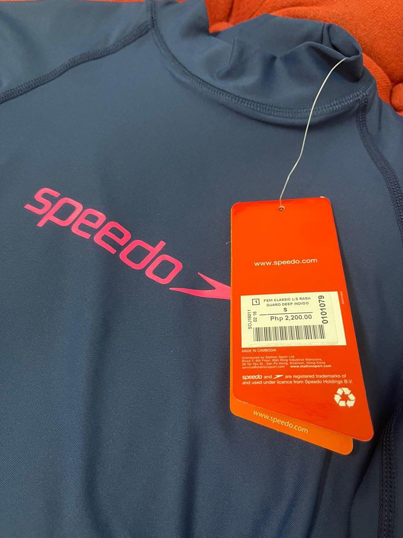 Speedo Rashguard (original), Men's Fashion, Tops & Sets, Swim Top ...