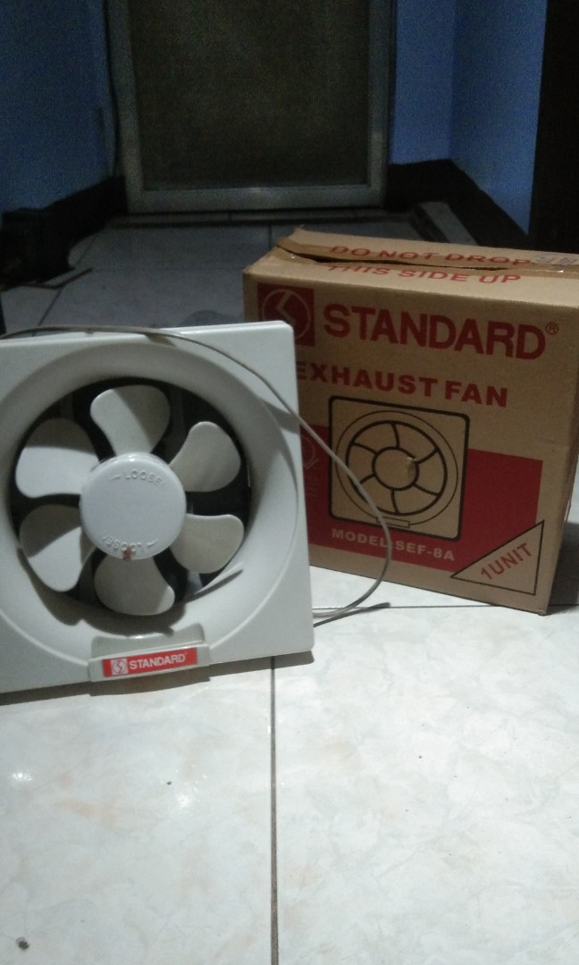 Standard Exhaust Fan Model SEF-8A, Furniture & Home Living, Office ...