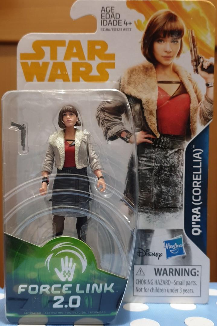 星球大戰 前傳 Starwars force link 2.0 star wars 3.75 inch figure Qi ra ...
