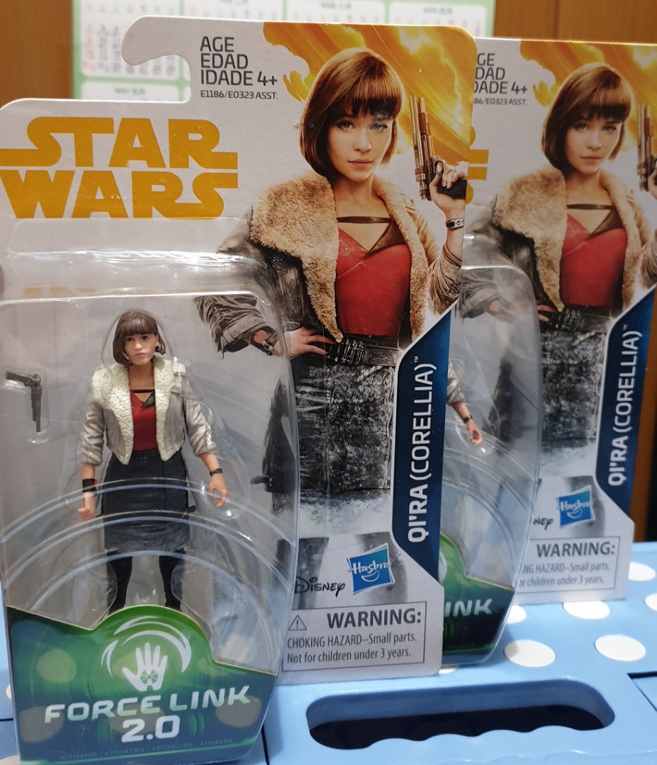 星球大戰 前傳 Starwars force link 2.0 star wars 3.75 inch figure Qi ra ...