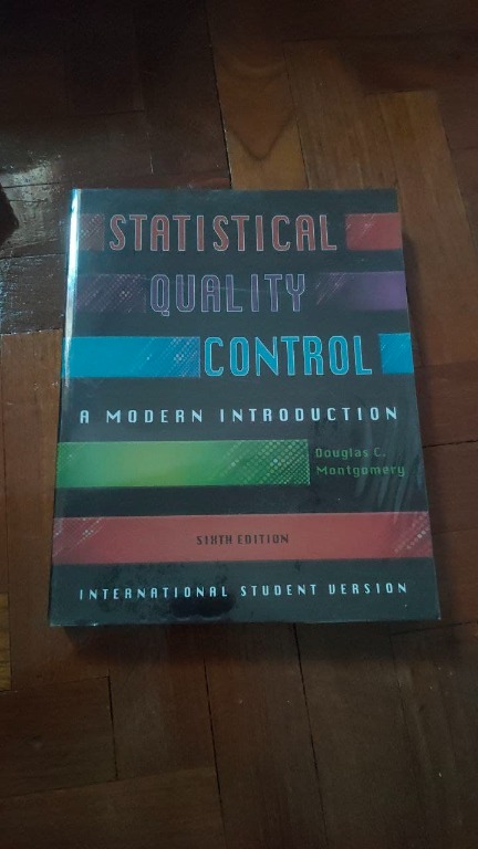 Statistical Quality Control : A Modern Introduction 6th Edition ...