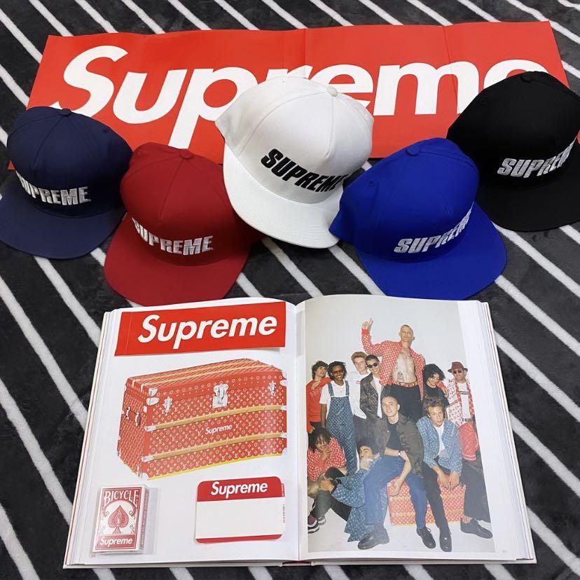 SUPREME BAR LOGO, Men's Fashion, Watches & Accessories, Cap & Hats on ...