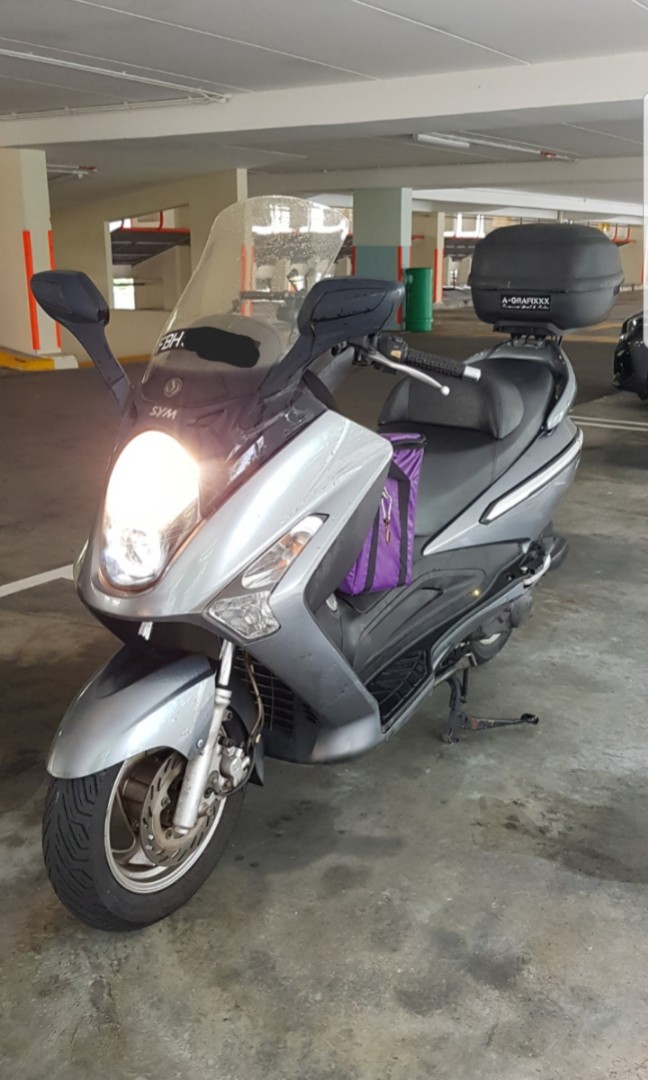 Sym Gts 200, Motorcycles, Motorcycles for Sale, Class 2B on Carousell