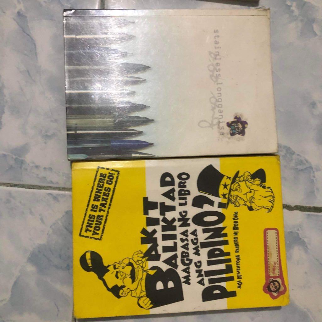 TAKEALL COMPLETE Bob Ong books with free Kikomachine silent comis ...