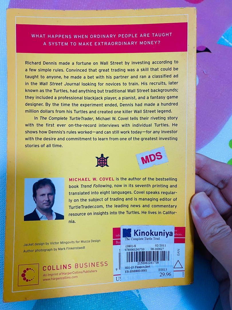 The Complete TurtleTrader by Michael W. Covel, Hobbies & Toys, Books ...