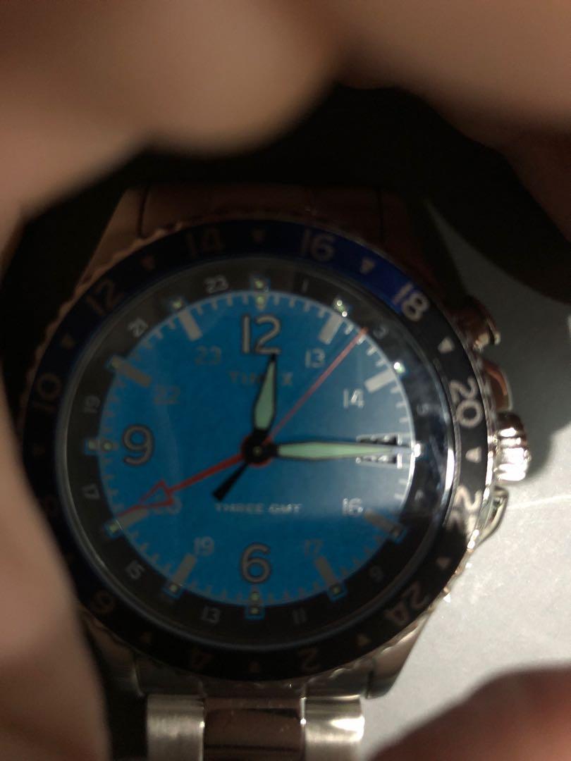 Timex GMT 3 Waterbury Intelligent Quartz Batman bezel (discontinued ...