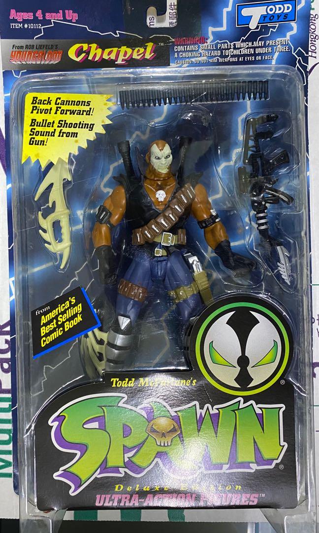Todd McFarlane’s Spawn- Cosmic Angela / Chapel / Ninja Spawn, 興趣及遊戲, 玩具 ...