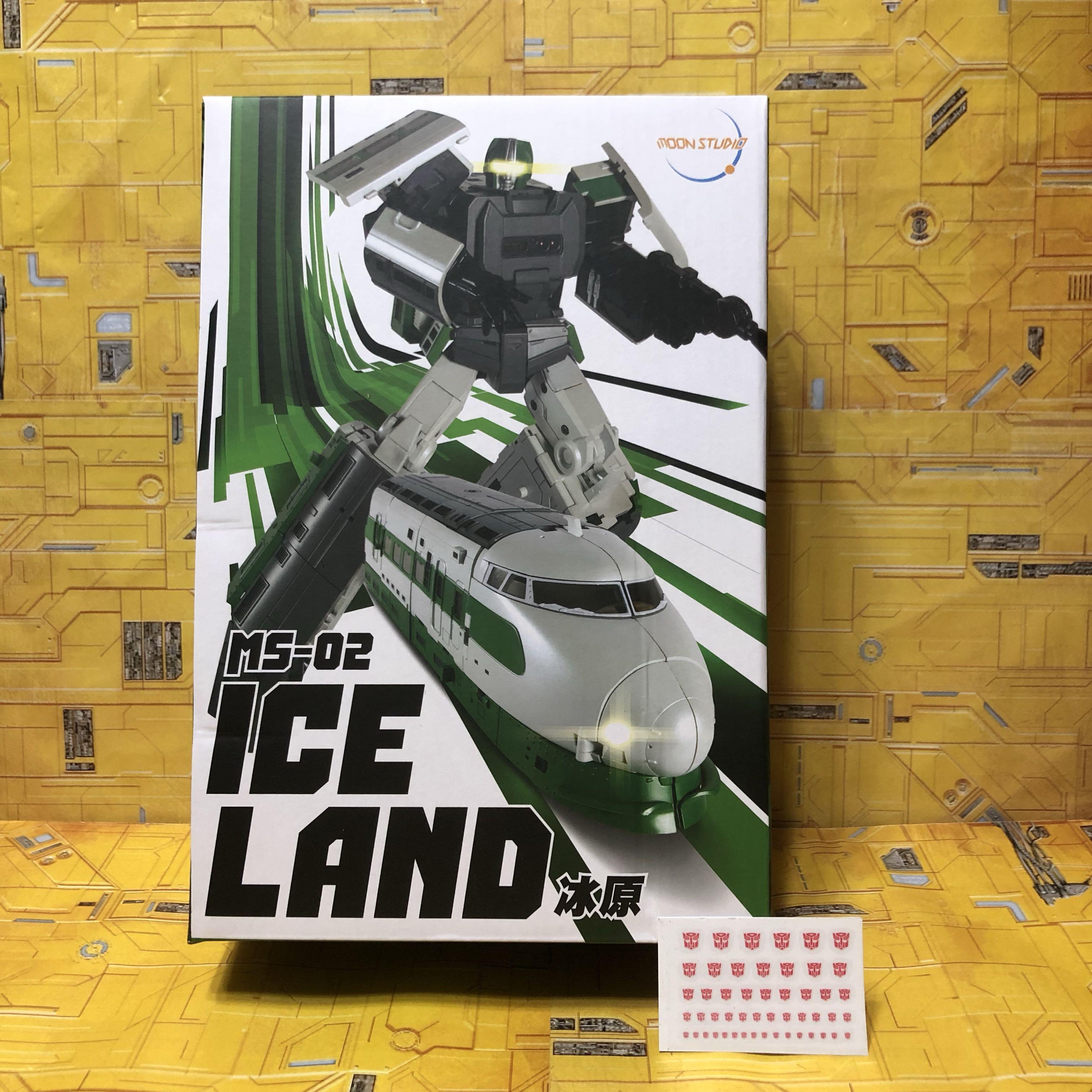 Transformers Moon Studio - MS-02 MS02 Ice Land Yukikaze (Part of ...