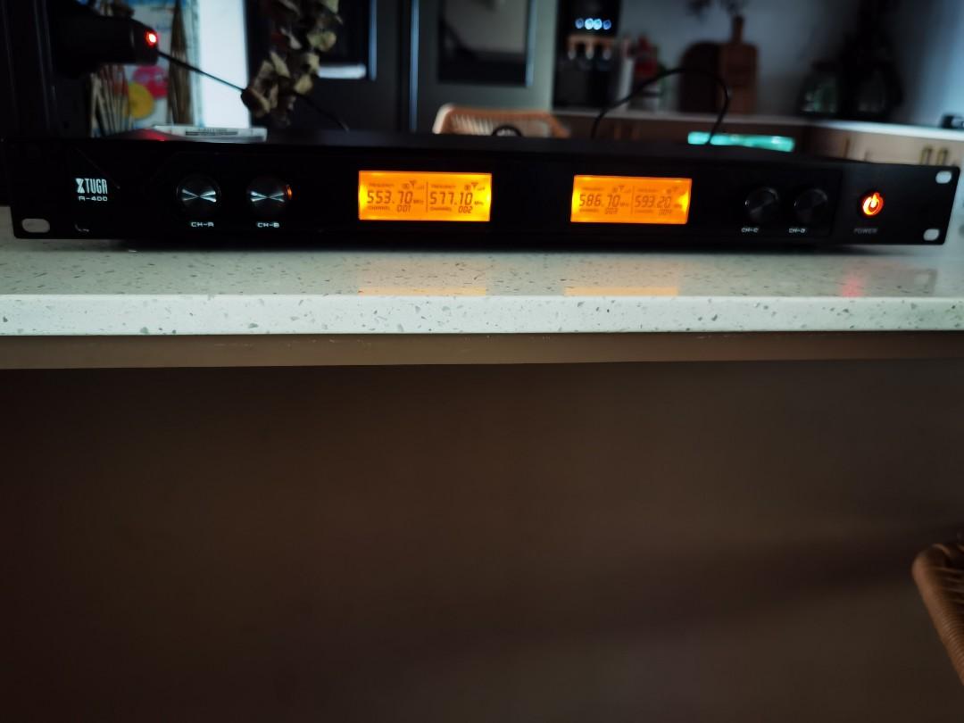 TUGA wireless microphone, TV & Home Appliances, TV & Entertainment ...