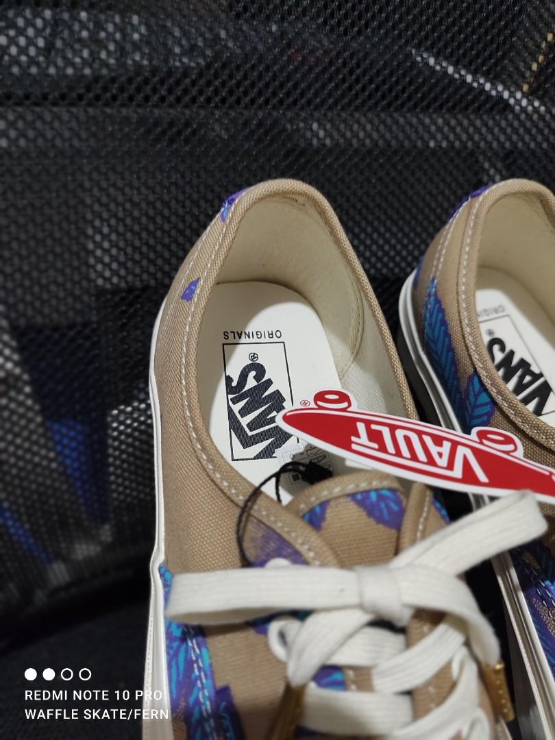 Vans VAULT v2 OG AUTHENTIC Lx "Sweet Leaf", Men's Fashion, Footwear ...