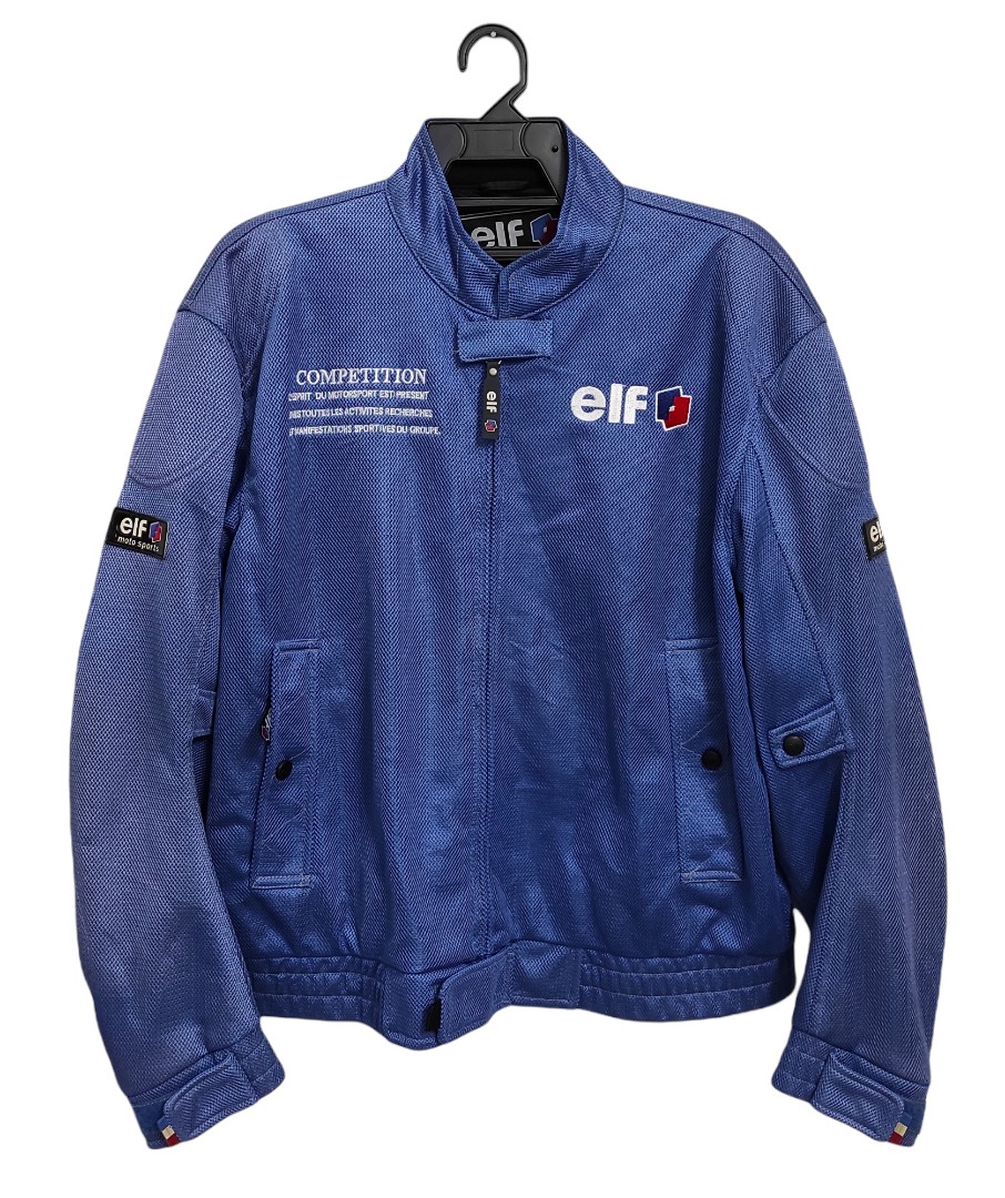 Vintage elf motorsports rider racing jacket, Men's Fashion, Coats ...