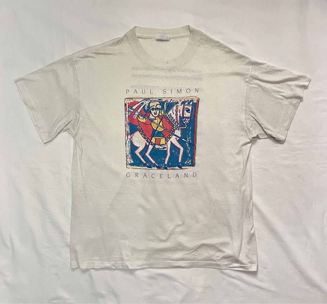 Vintage Paul Simon, Men's Fashion, Tops & Sets, Tshirts & Polo Shirts ...