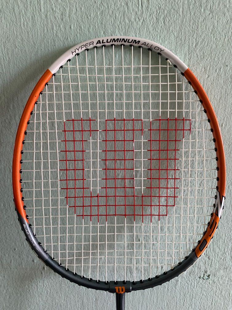 Wilson badminton rackets, Sports Equipment, Sports & Games, Racket ...