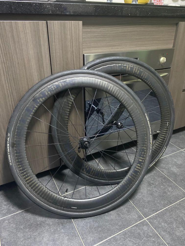 Xentis Squad 5.8 Carbon Wheelset Road Clincher Rim Brake, Sports ...