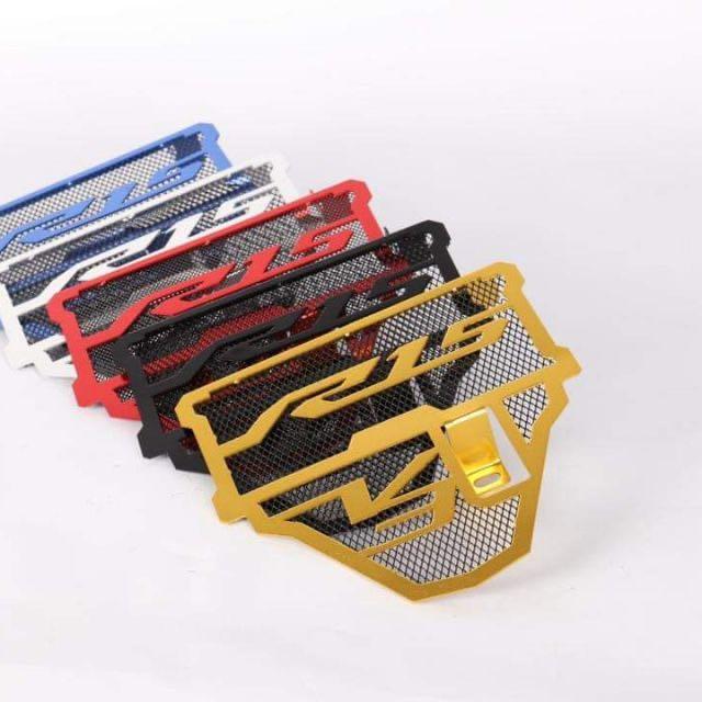 Yamaha R15 V3 Radiator Cover Guard, Motorcycles, Motorcycle Accessories ...