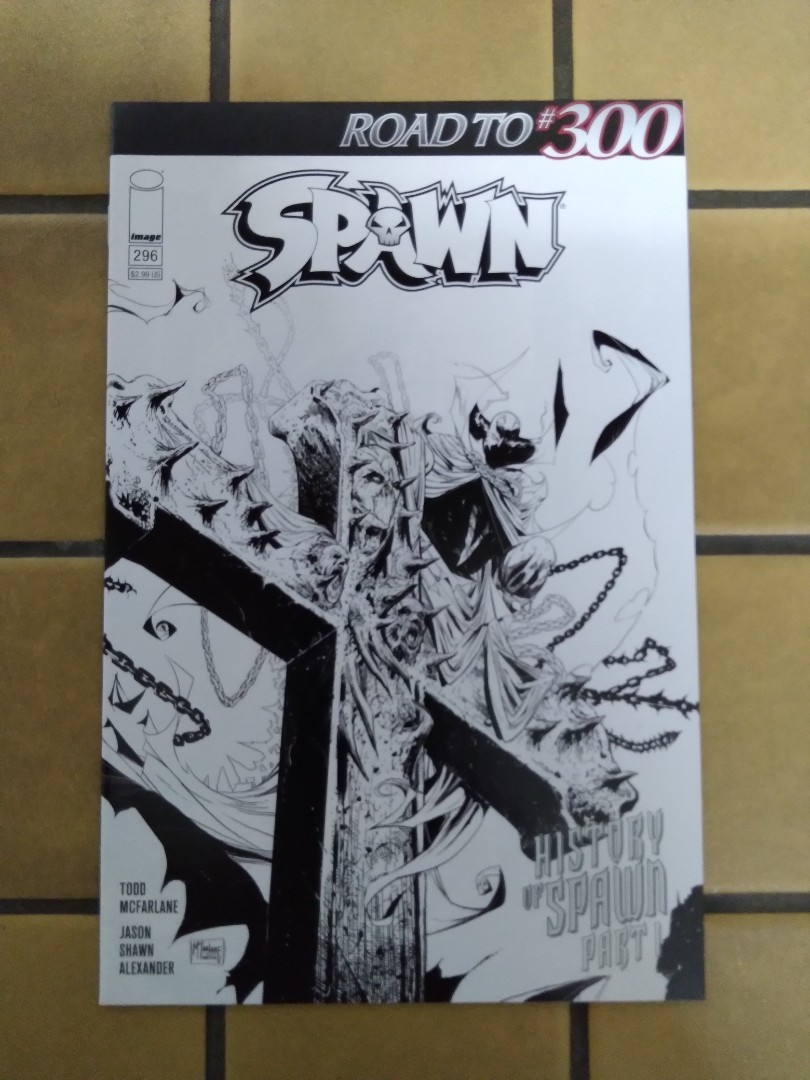 1st app Mother Mary ( Spawn #296 ) Todd McFarlane/Francesco Mattina ...