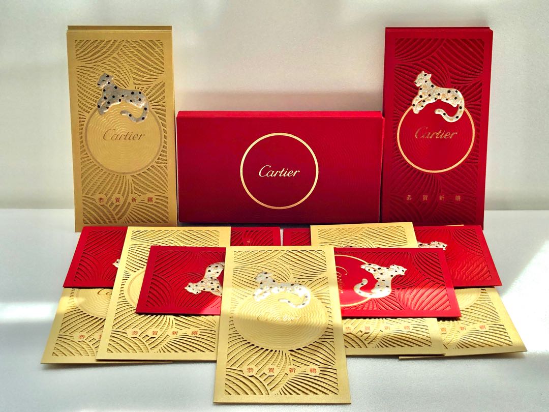 2021 Cartier Red Packet x 20, Hobbies & Toys, Stationery & Craft, Craft ...