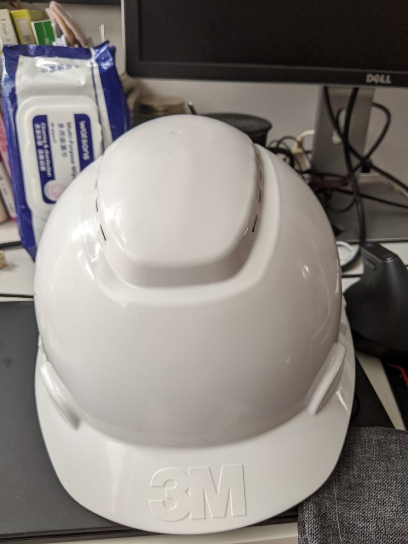 3M Safety Helmet White, Everything Else on Carousell