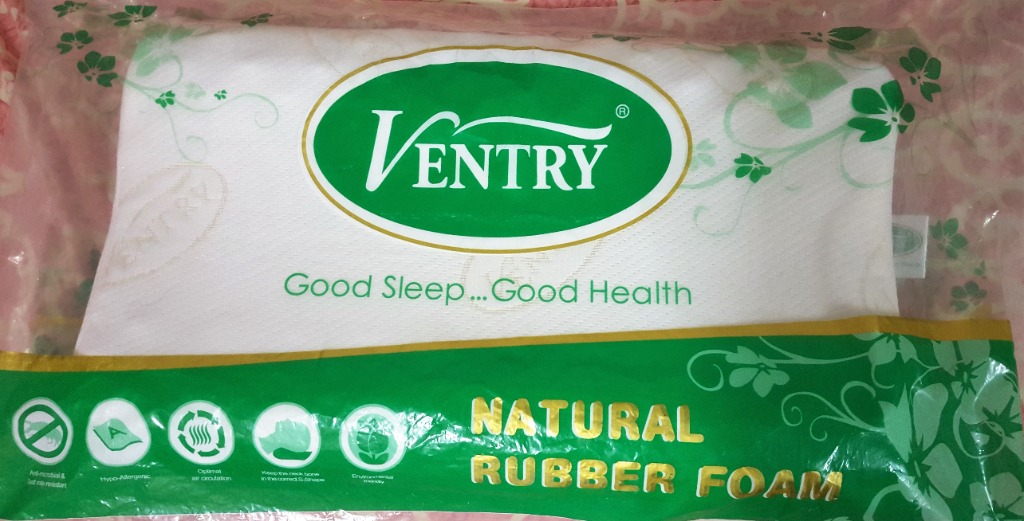 全新泰國原裝進口 正貨 正品 Ventry 天然乳膠枕頭 現貨 Brand new imported from Thailand ...