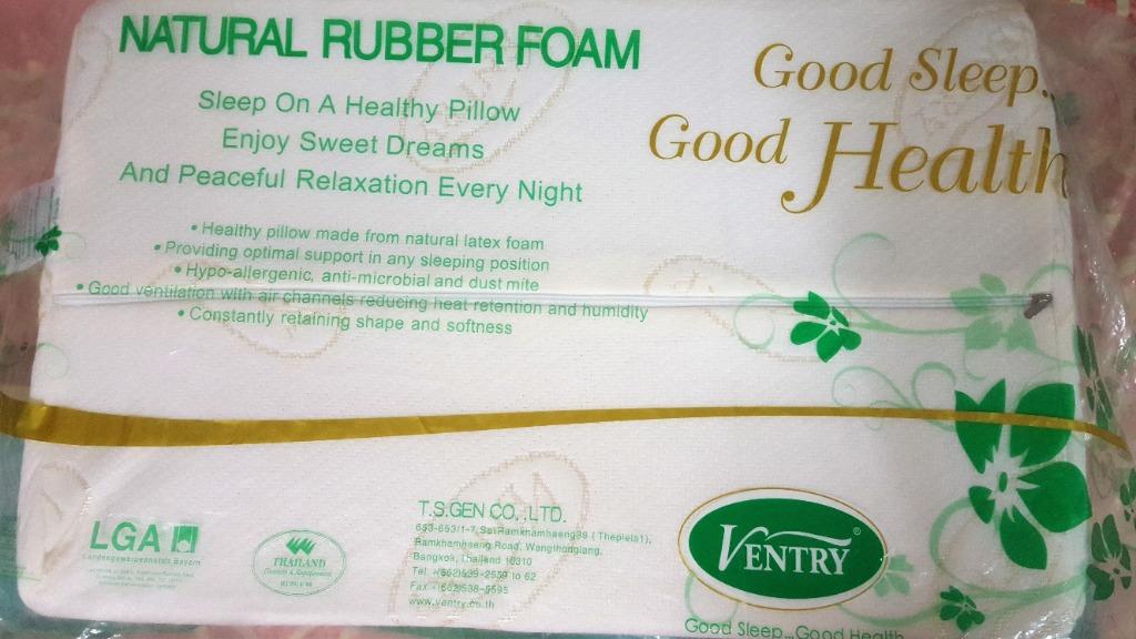 全新泰國原裝進口 正貨 正品 Ventry 天然乳膠枕頭 現貨 Brand new imported from Thailand ...