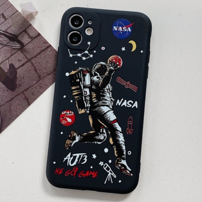 Samsung A52 (4G/5G) nasa astronaut black phone case, Mobile Phones ...