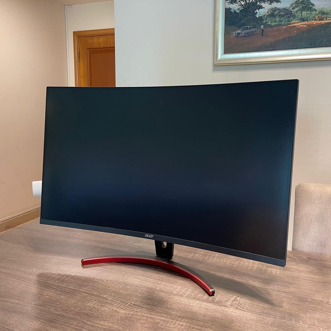 Acer ED323QUR A 32 Inch QHD 144Hz Curved Monitor, Computers & Tech ...