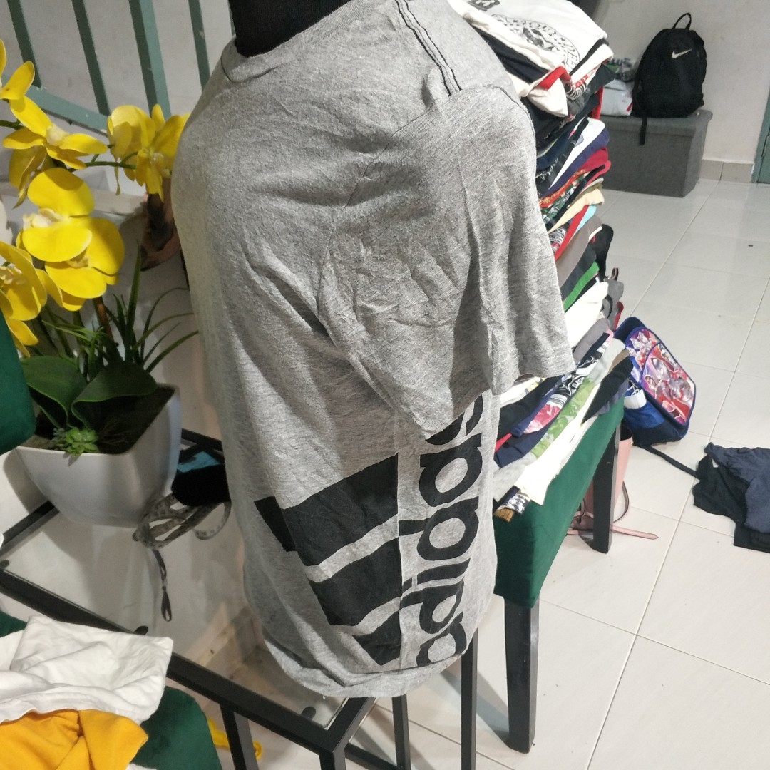 ADIDAS tangga, Men's Fashion, Tops & Sets, Tshirts & Polo Shirts on ...