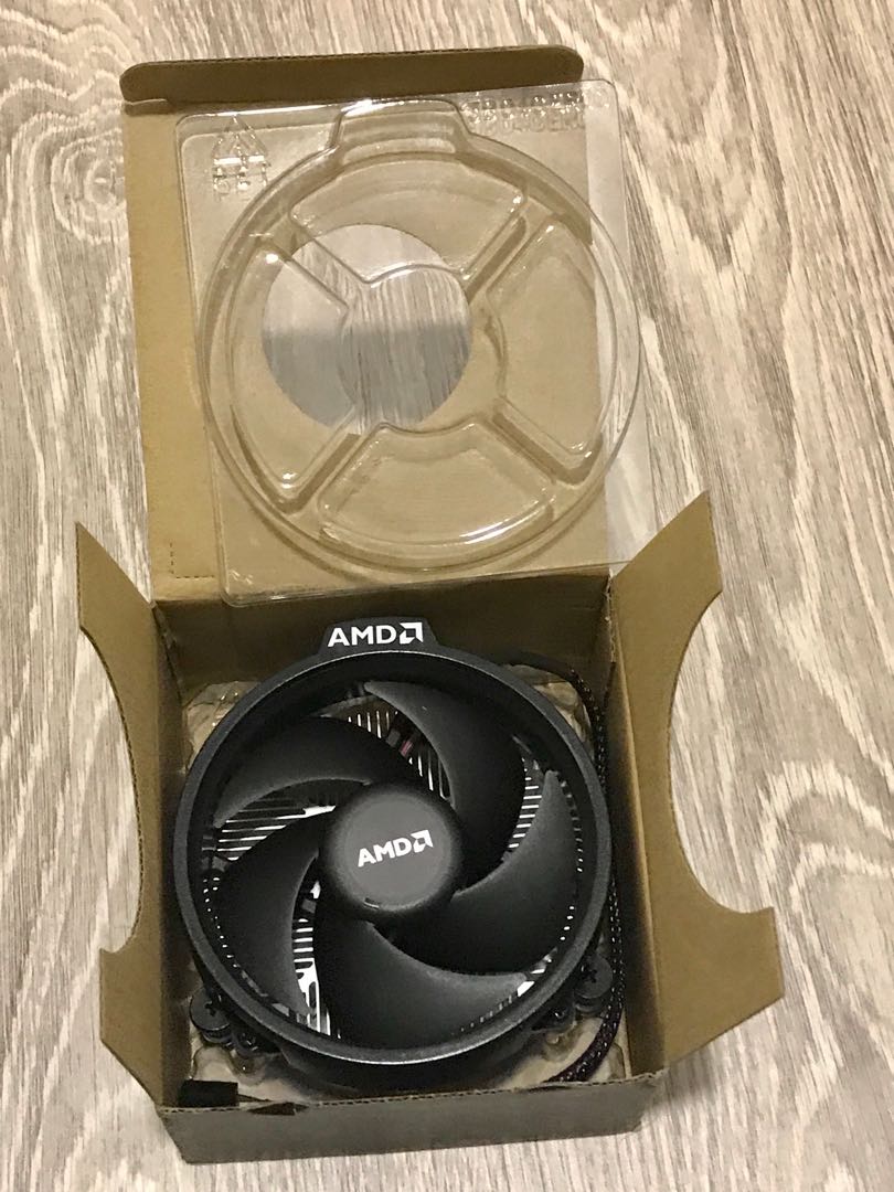 AMD WRAITH STEALTH CPU COOLER FOR AMD CPUs, Computers & Tech, Parts ...