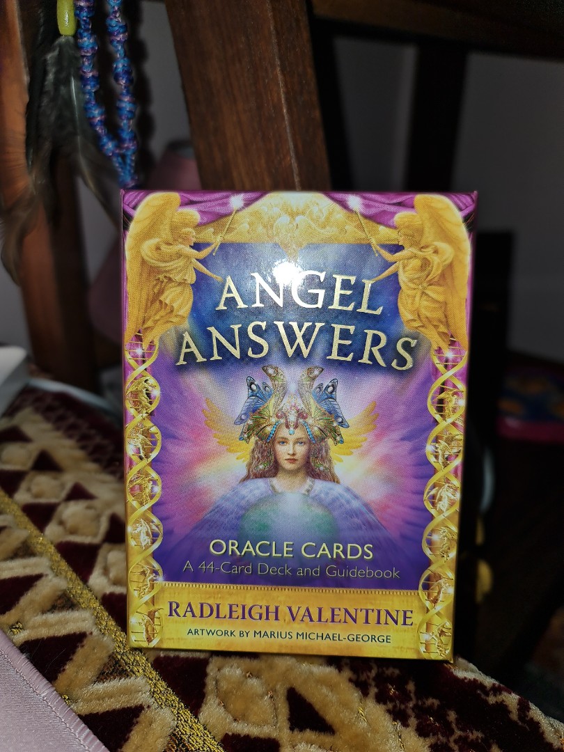 ANGEL ANSWERS ORACLE CARDS, Hobbies & Toys, Stationary & Craft, Art ...