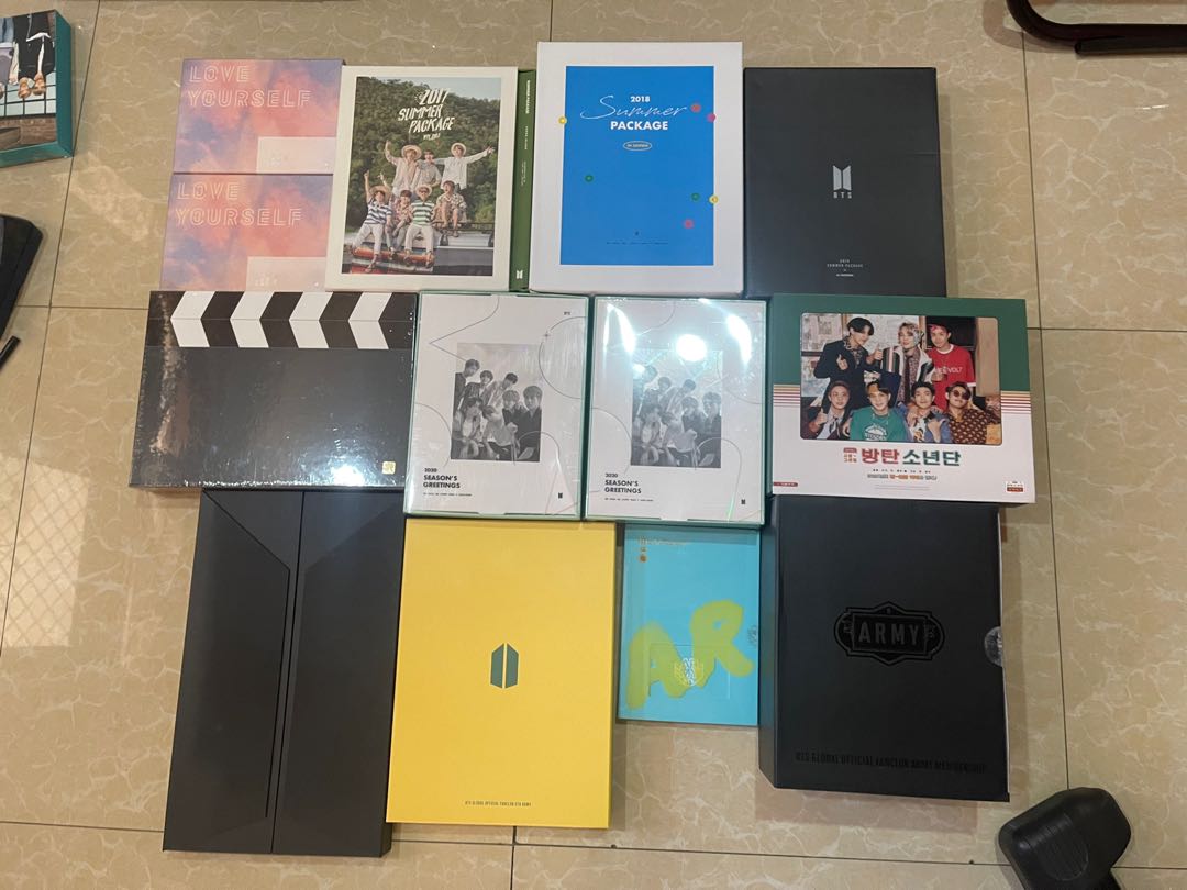 Assorted BTS DVD Lot (SG, SP, Army Kits), Hobbies & Toys, Memorabilia ...