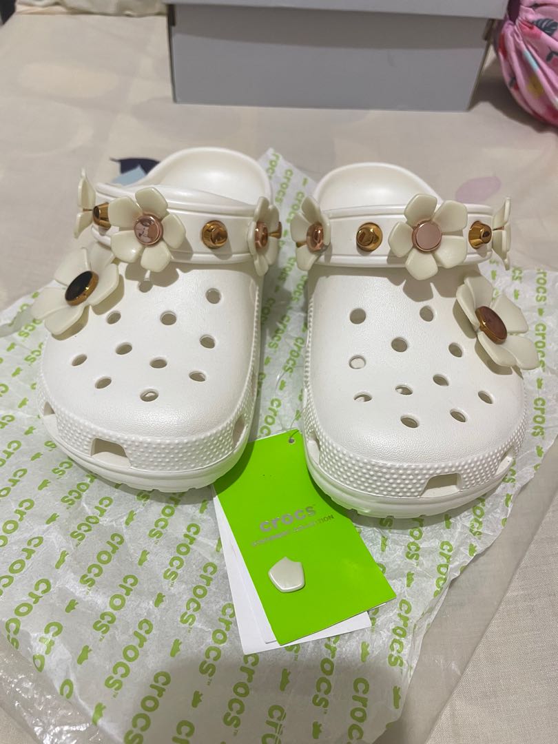 Authentic Crocs Statement collection, Women's Fashion, Footwear, Flats ...