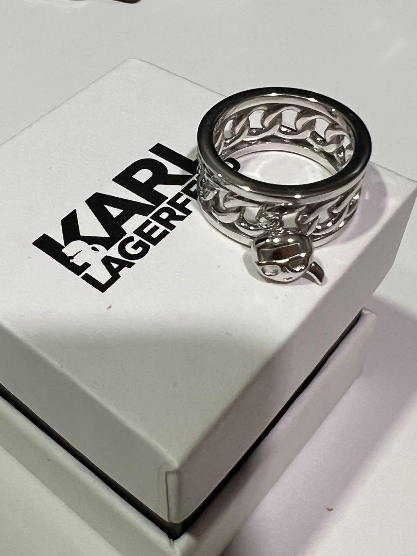 Authentic Karl Lagerfeld Ring, Women's Fashion, Jewelry & Organisers ...