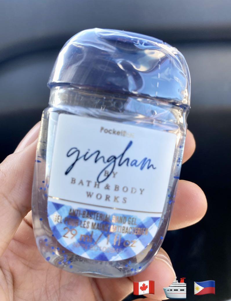 Bath & Body Works Gingham Hand Gel, Beauty & Personal Care, Sanitizers ...