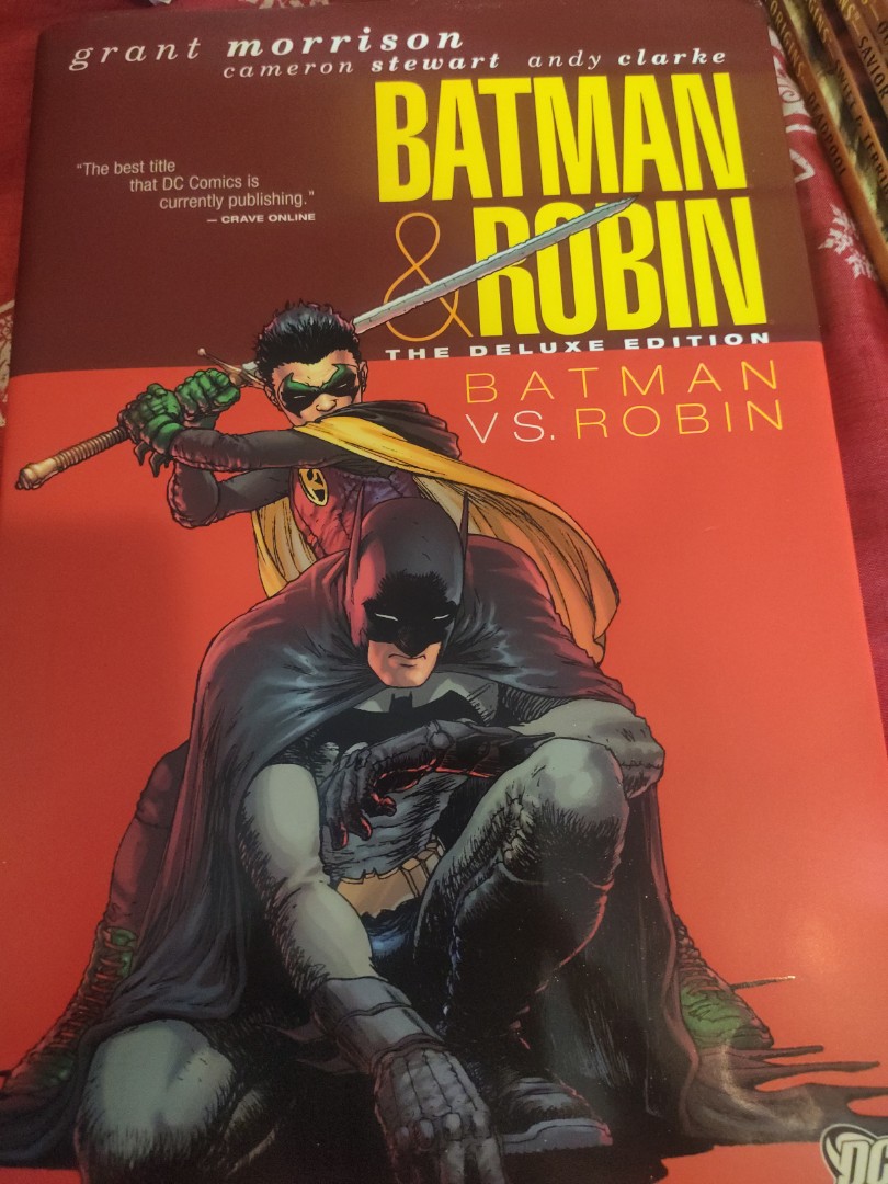 Graphic Novel : Batman & Robin Deluxe Edition, Hobbies & Toys, Books ...