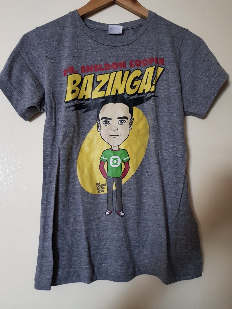 Big Bang Theory sheldon cooper shirt, Women's Fashion, Tops, Shirts on ...
