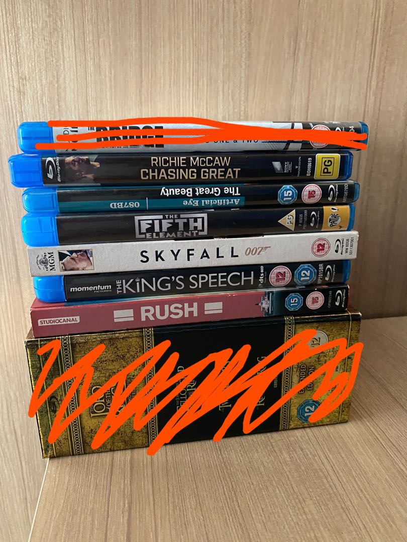 Blu Ray DVDs - Region B - Collection Only, Hobbies & Toys, Music ...