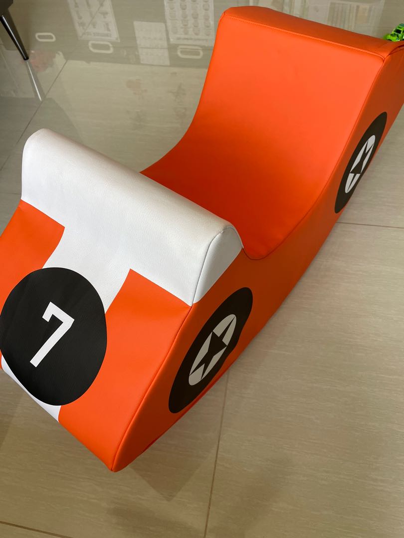 BN Race Car Rocker Toy, Babies & Kids, Baby Nursery & Kids Furniture ...