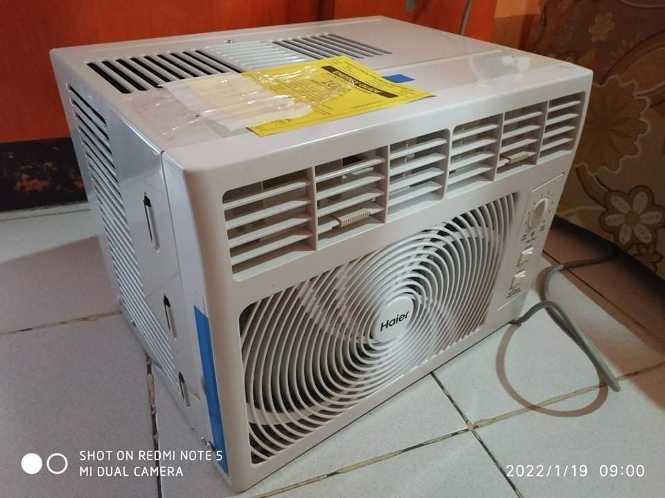 Brand new haier 0.5hp window type., TV & Home Appliances, Air ...