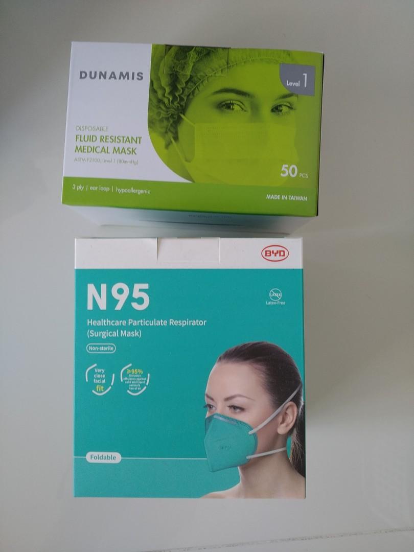 BYD N95 / mask pure L / mask plus II (refer to listing for price), Health & Nutrition, Face ...