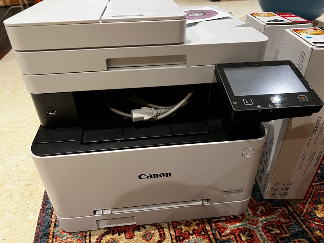 Canon color laser printer ImageCLASS MF643Cdw, Computers & Tech ...