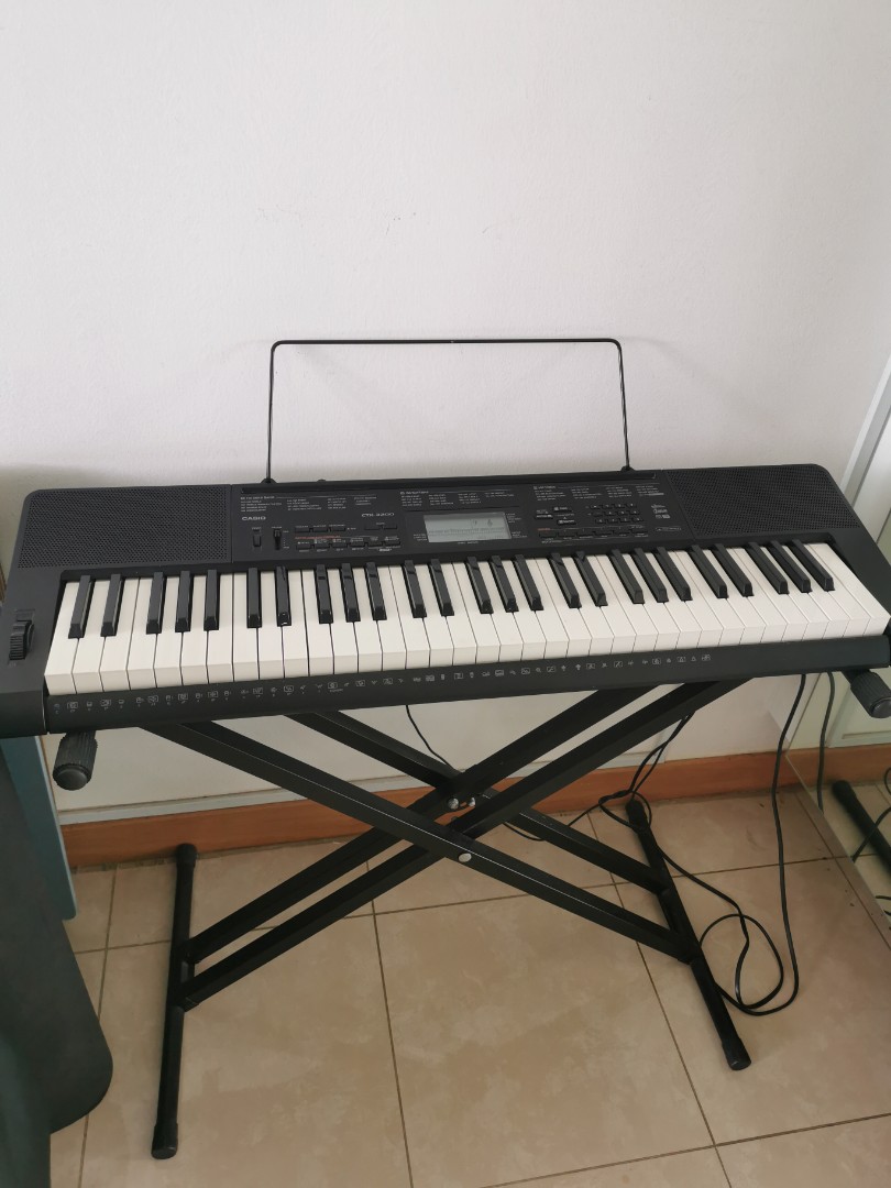 Casio Keyboard CTK-3200 61 Keys, Hobbies & Toys, Music & Media, Musical ...
