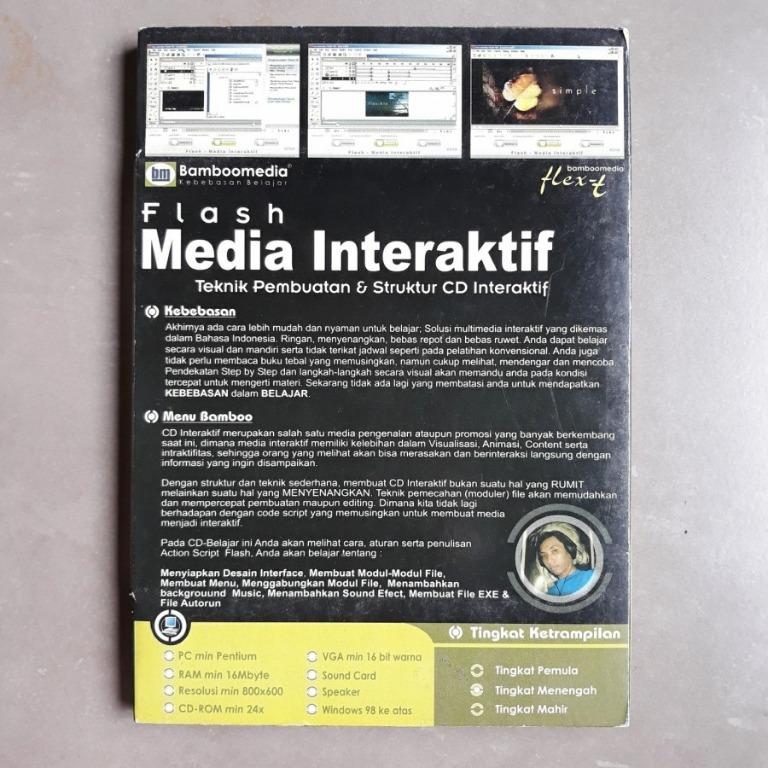 CD Tutorial Bamboomedia - Bikin CD Interaktif Dengan Flash Media, Buku ...