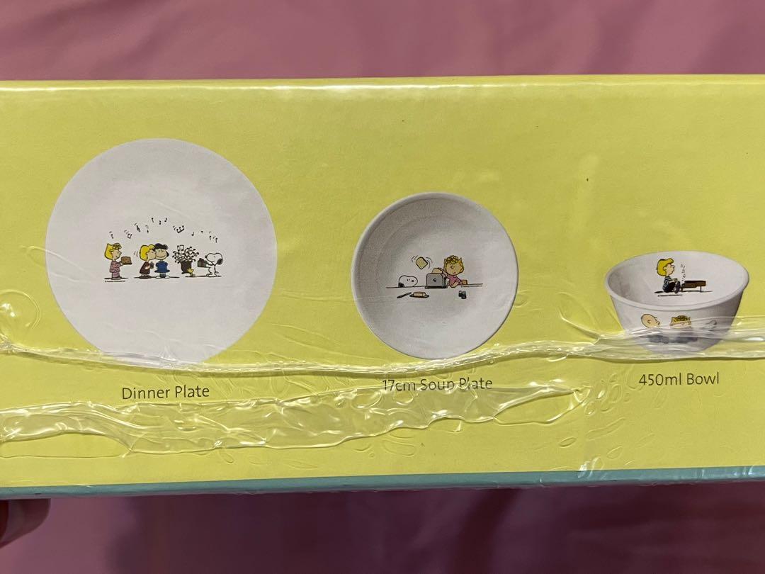 Corelle x Peanuts limited Edition Set B, Furniture & Home Living ...
