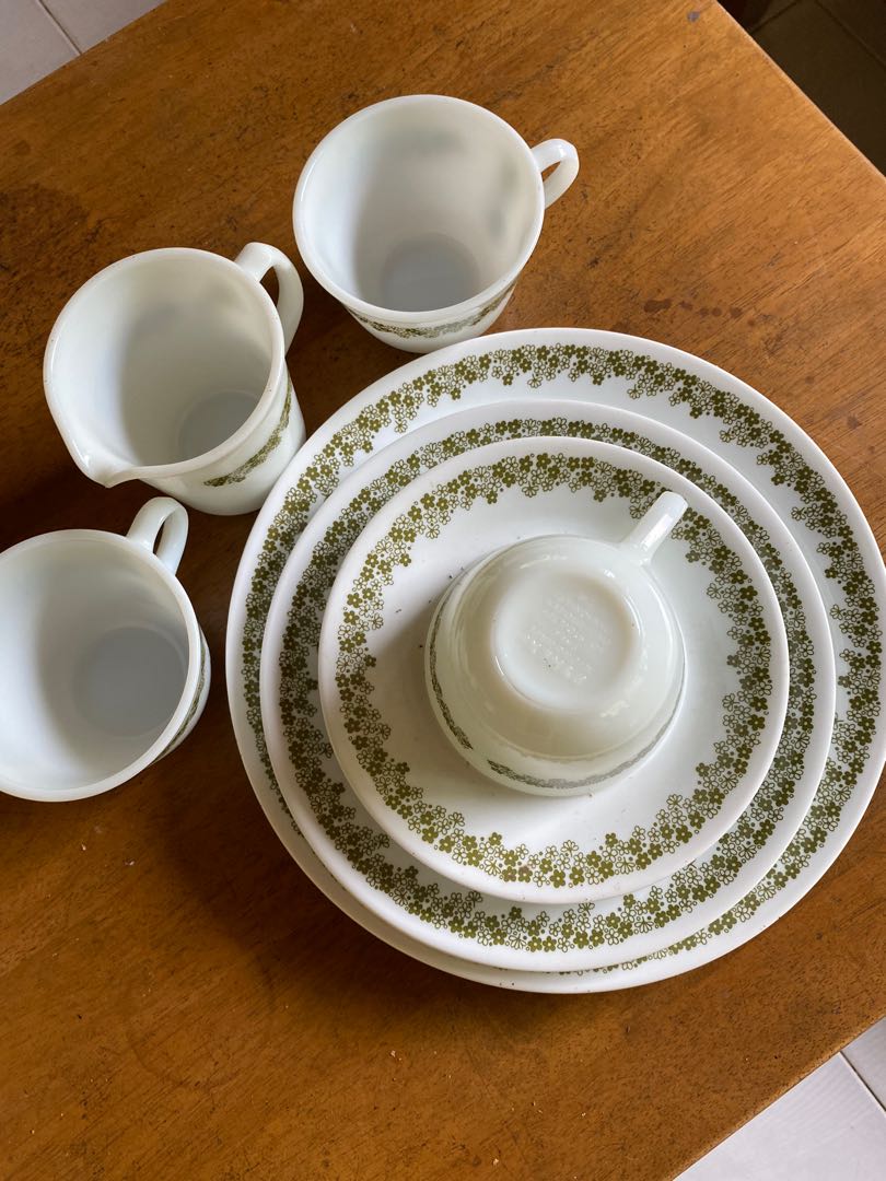 Corning Ware Corelle Dinner Sets, Furniture & Home Living, Kitchenware ...